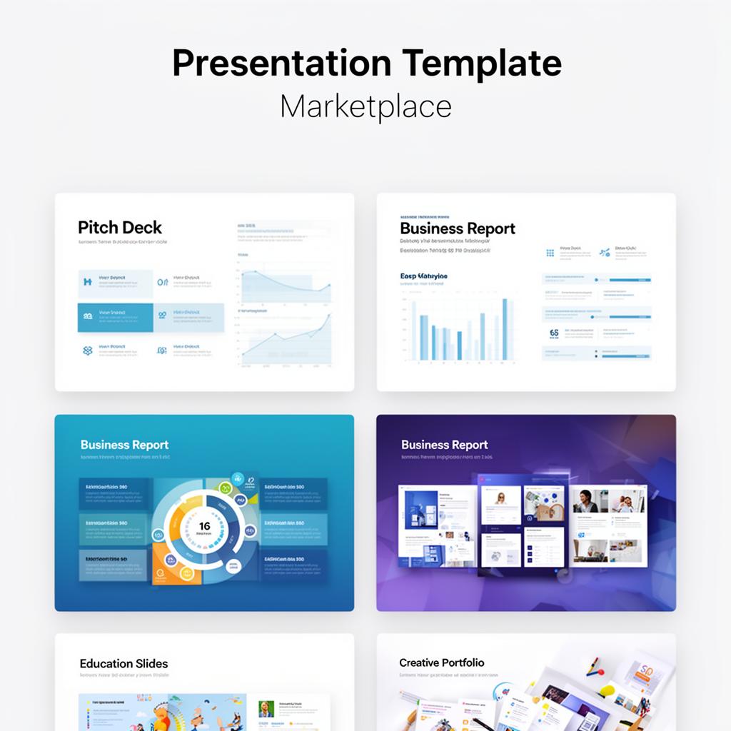Slidesium — AI Presentation Generator | PPT Templates Marketplace